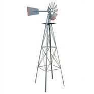 Ktaxon 8FT Heavy Duty Outdoor Metal Windmill, Weather Resistant Yard ...