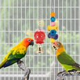 11PCS Bird Toys Parakeet Toys,Dinosam Colorful Parrot Toy for Small ...