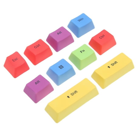 Mechanical Keyboard Keycaps, Curved Concave Anti Fatigue Colorful ...
