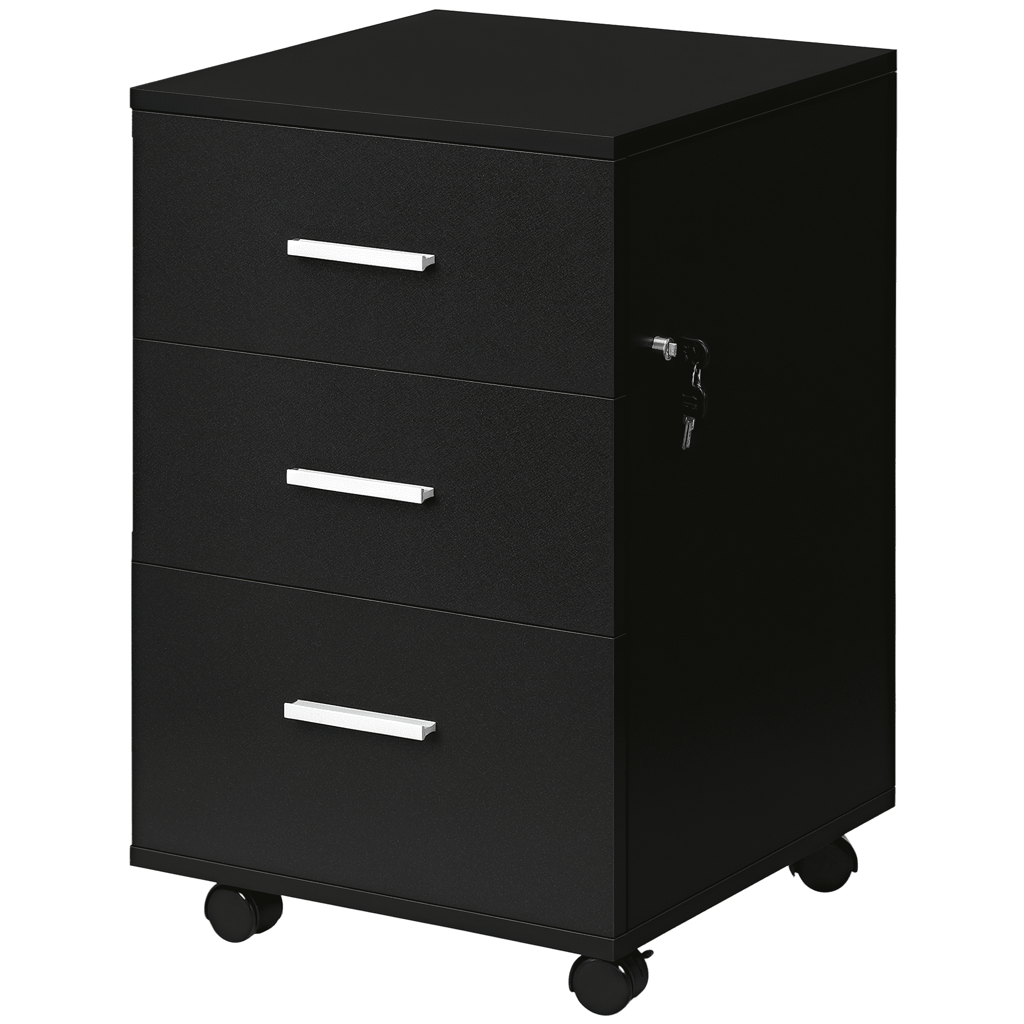 Click here for Vinsetto 3 Drawer File Cabinet With Lock And Wheel... prices