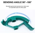 MOMOJIA Wire Tube Bender Steel Manual Pipe Bender Bending Tool 5/8in ...
