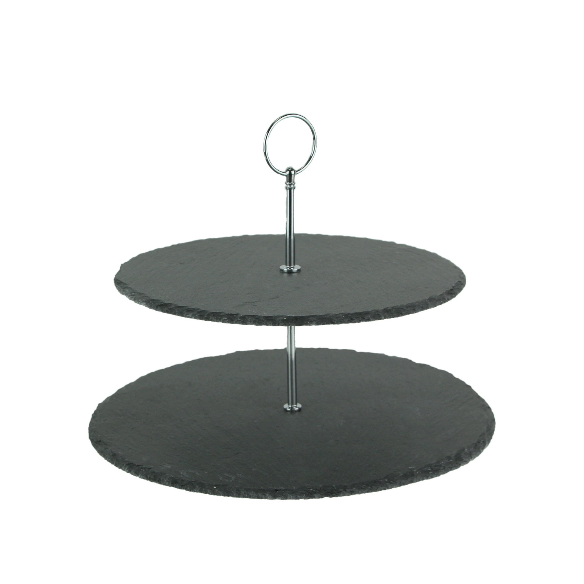 Click here for Your Hearts Delight Two-Tier Round Slate Stone And... prices