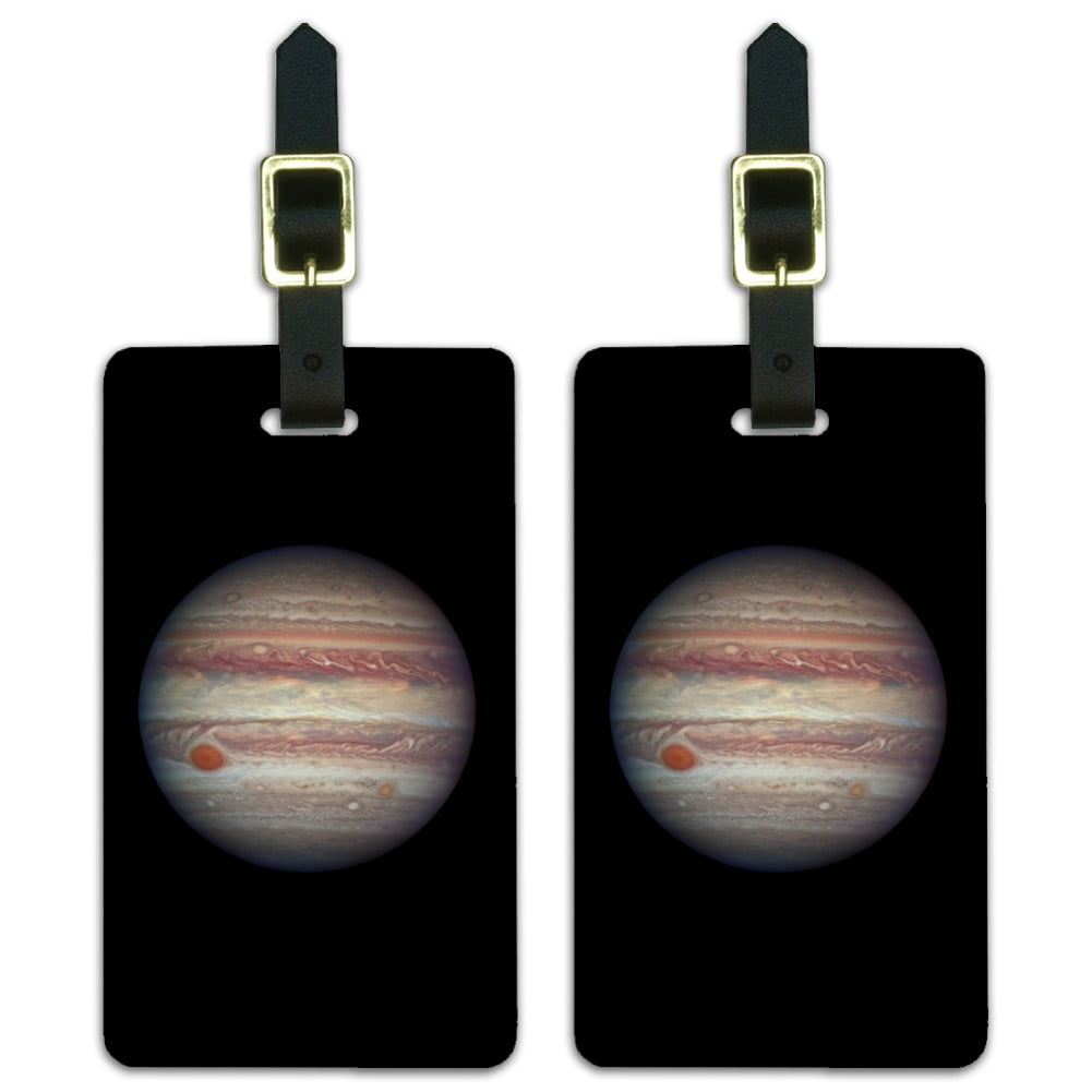 Planet Jupiter Solar System Luggage ID Tags Suitcase Carry-On Cards ...
