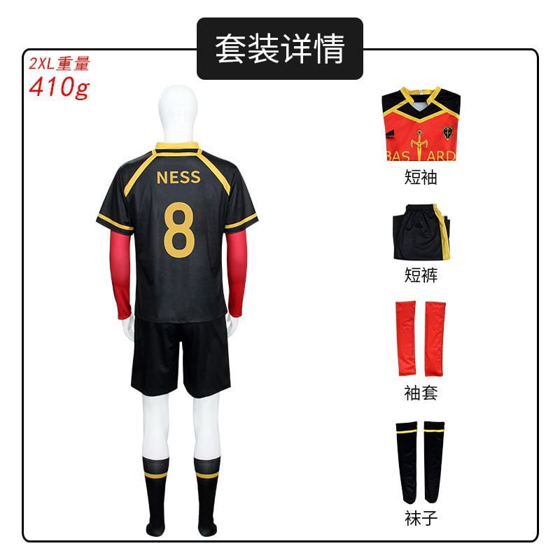 Blue Lock Anime Cosplay Costume Bastard Munchen Isagi Bachira Chigiri ...