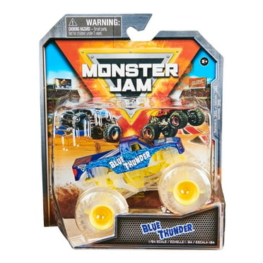 Monster Jam Avenger Die-Cast Monster Truck 1:64 Scale, Kids Toys for ...