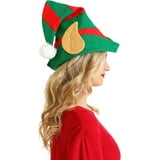 Elf Hat with Ears - Santa's Helper - Soft Felt - Unisex - Smaller Adult ...