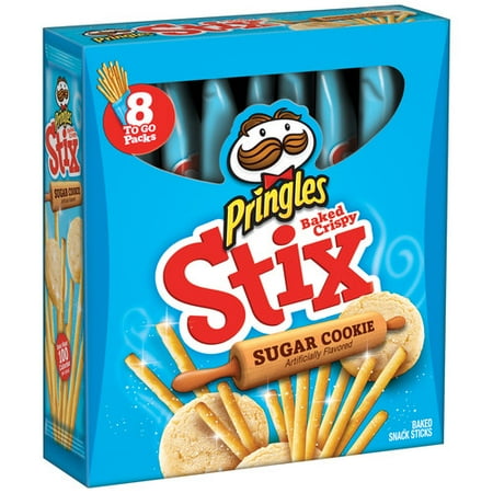 Pringles Stix Prg Us Stix Sugar Cookie 4.91oz - Walmart.com