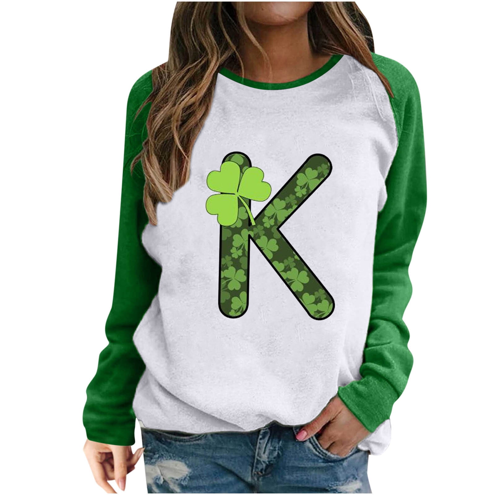 Click here for Unbranded Women Fashion O-Neck Saint Patrick Print... prices