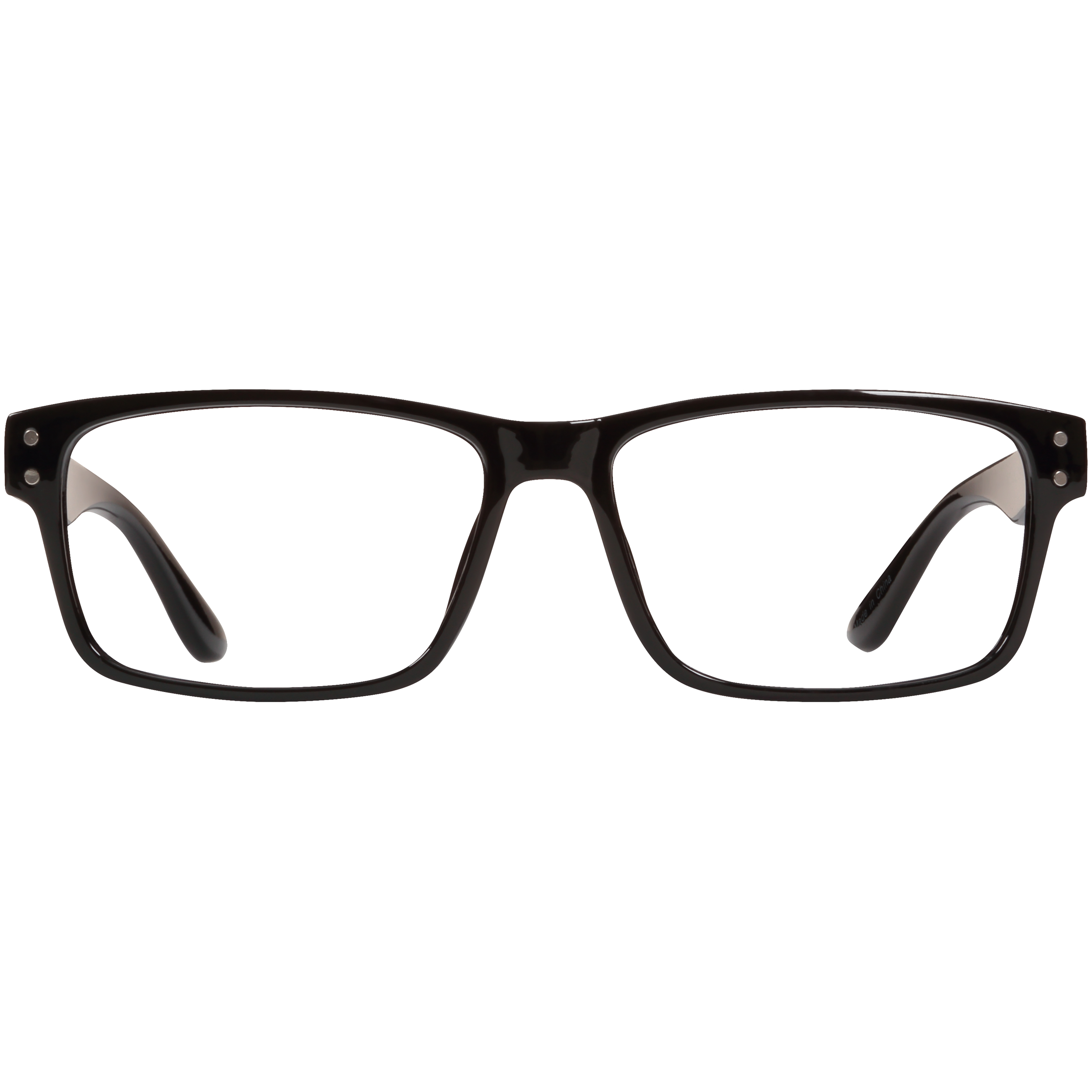 M Readers Innovation Nightfall Black +2.00 Reading Glasses with Case ...