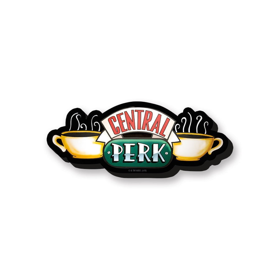 Friends TV Series Central Perk Logo Funky Chunky Magnet - Walmart.com