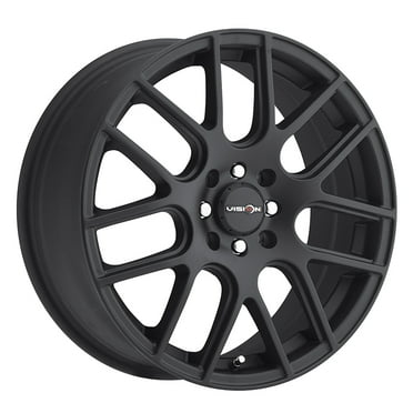 Vision Wheels 426 Cross 14x5x5 Black Rim - 14" Inches - Walmart.com
