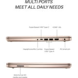 "HP 14"" Ultralight Laptop, Intel N4120, 16GB RAM, 320GB Storage, UHD ...