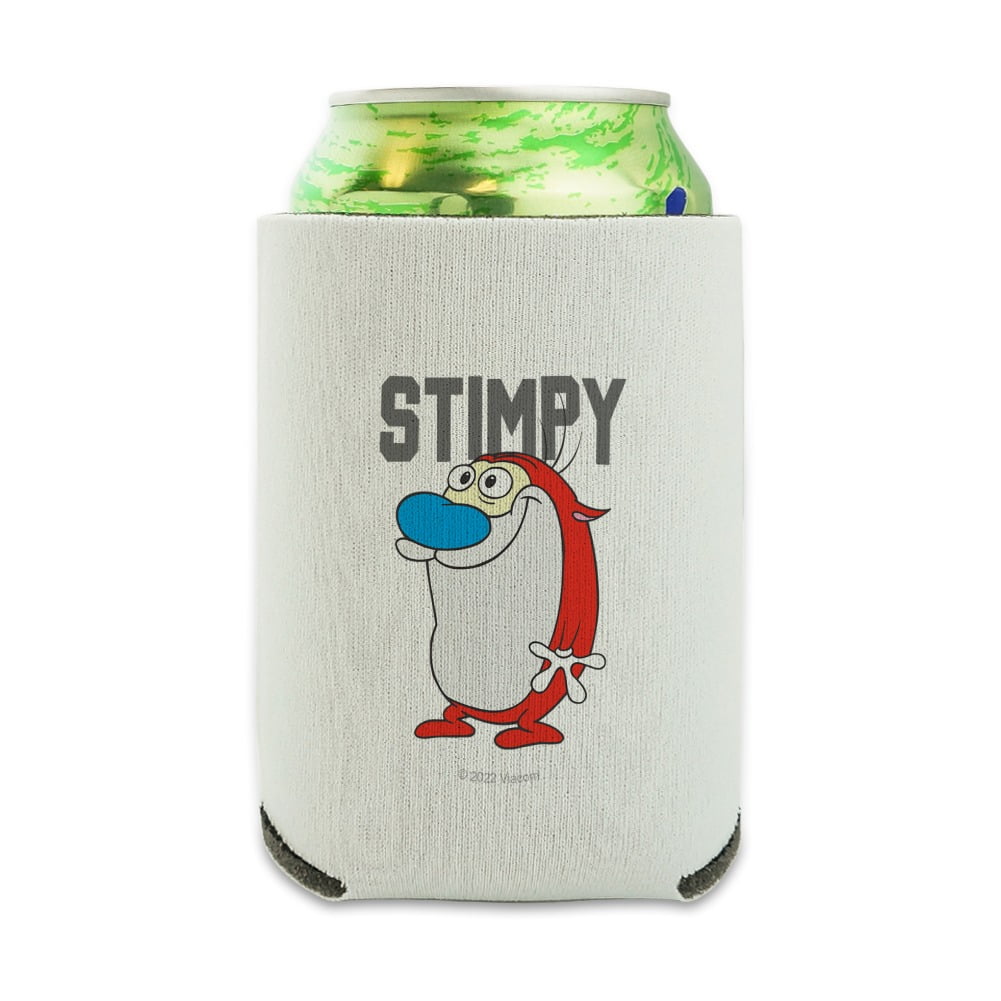 Ren and Stimpy Show Collegiate Stimpy Can Cooler - Drink Sleeve Hugger ...