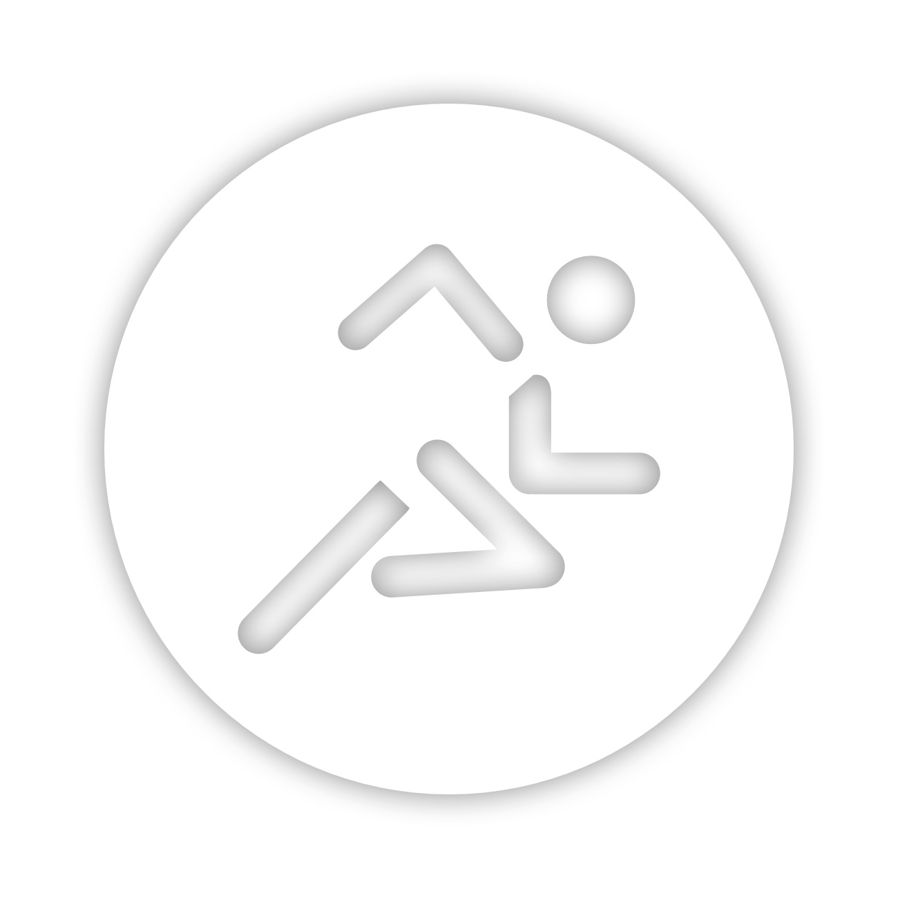 Running Sticker Decal Die Cut - Self Adhesive Vinyl - Weatherproof ...