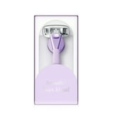 Athena Club Women's 5-Blade Razor Kit with Lilac Handle Moisturizing ...