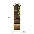 Alvantor Full Length Mirror with LED Lights, 16x60"-26x71" Lighted Full ...