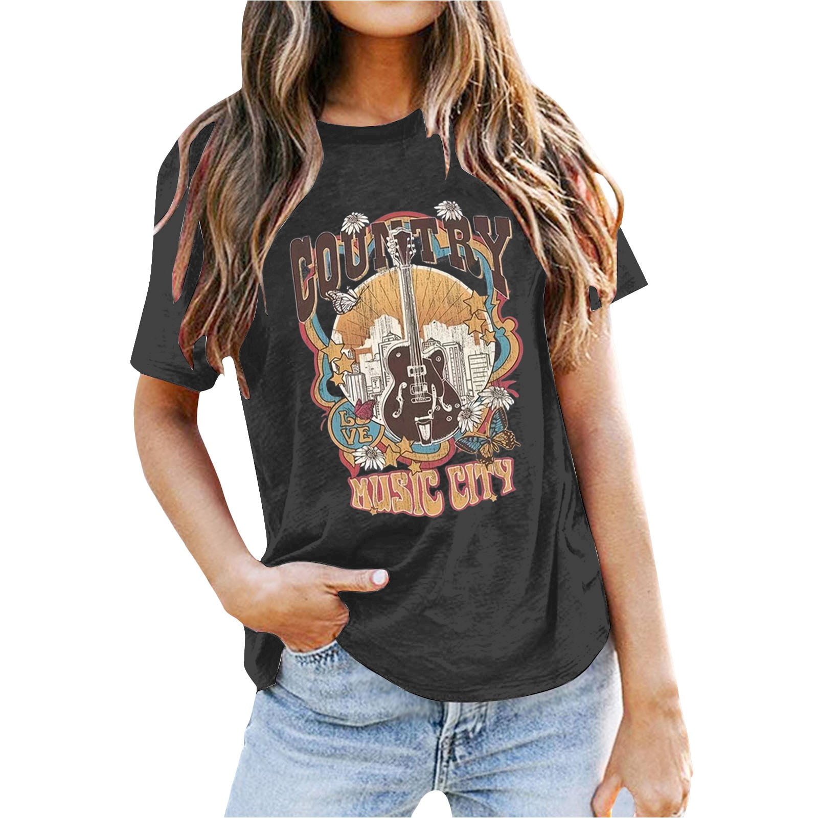 Click here for Luogenli Female T-Shirts For Womens Womens Casual... prices