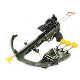 PlayWorld Mega Militia Military Toy Crossbow Set With Scope And Target ...