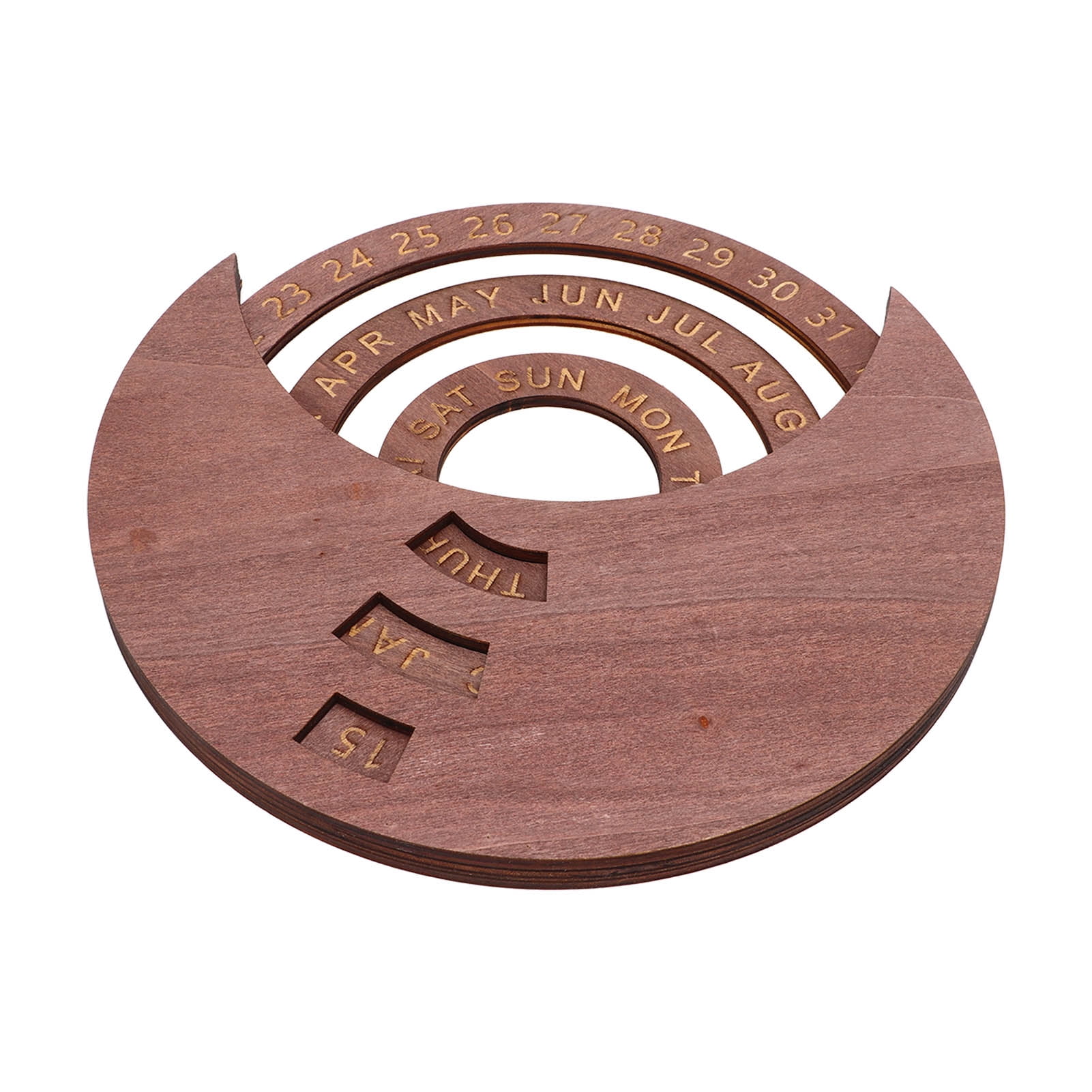 Rotatable Disks Calendar, Rotatable Disc Vintage Style Strong Durable ...