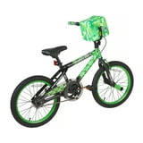18" Dynacraft Minecraft Unisex BMX Bike, Kids Age 6-9 Years, Green - Walmart.com