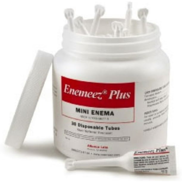 Enemeez Plus Mini Enema, 283mg Docusate Sodium and 20 mg Benzocaine ...