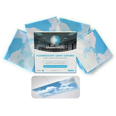 Educational Insights Light Filter Cover for Classroom in Tranquil Blue ...