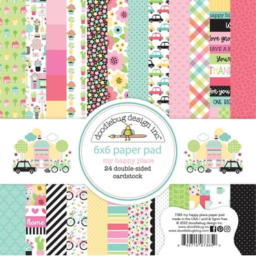 Doodlebug Double-Sided Paper Pack 12"X12"-At The Zoo - Walmart.com