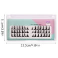 GHSOHS Eyelashes Segmented Manga Lash Clusters False Eyelashes Natural ...