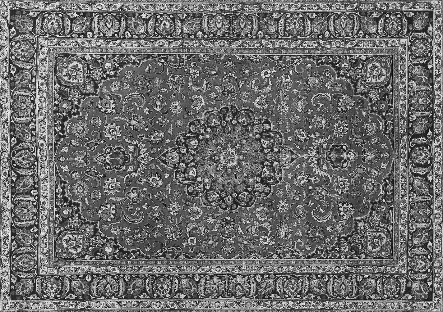 Ahgly Company Indoor Rectangle Persian Gray Traditional Area Rugs, 2' x ...