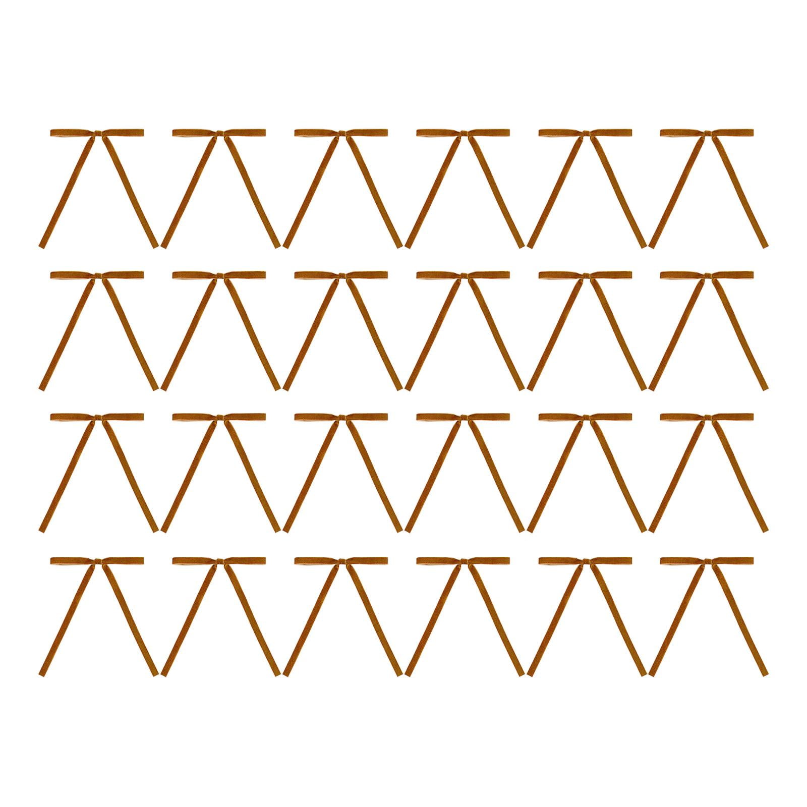 Click here for Veasfak 24 Pieces Velvet Christmas Bows Set Decora... prices