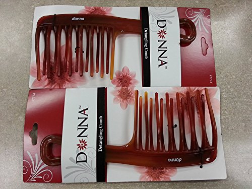 Donna Collection Detangling Comb, 1 Ea, 2 Pack - Walmart.com