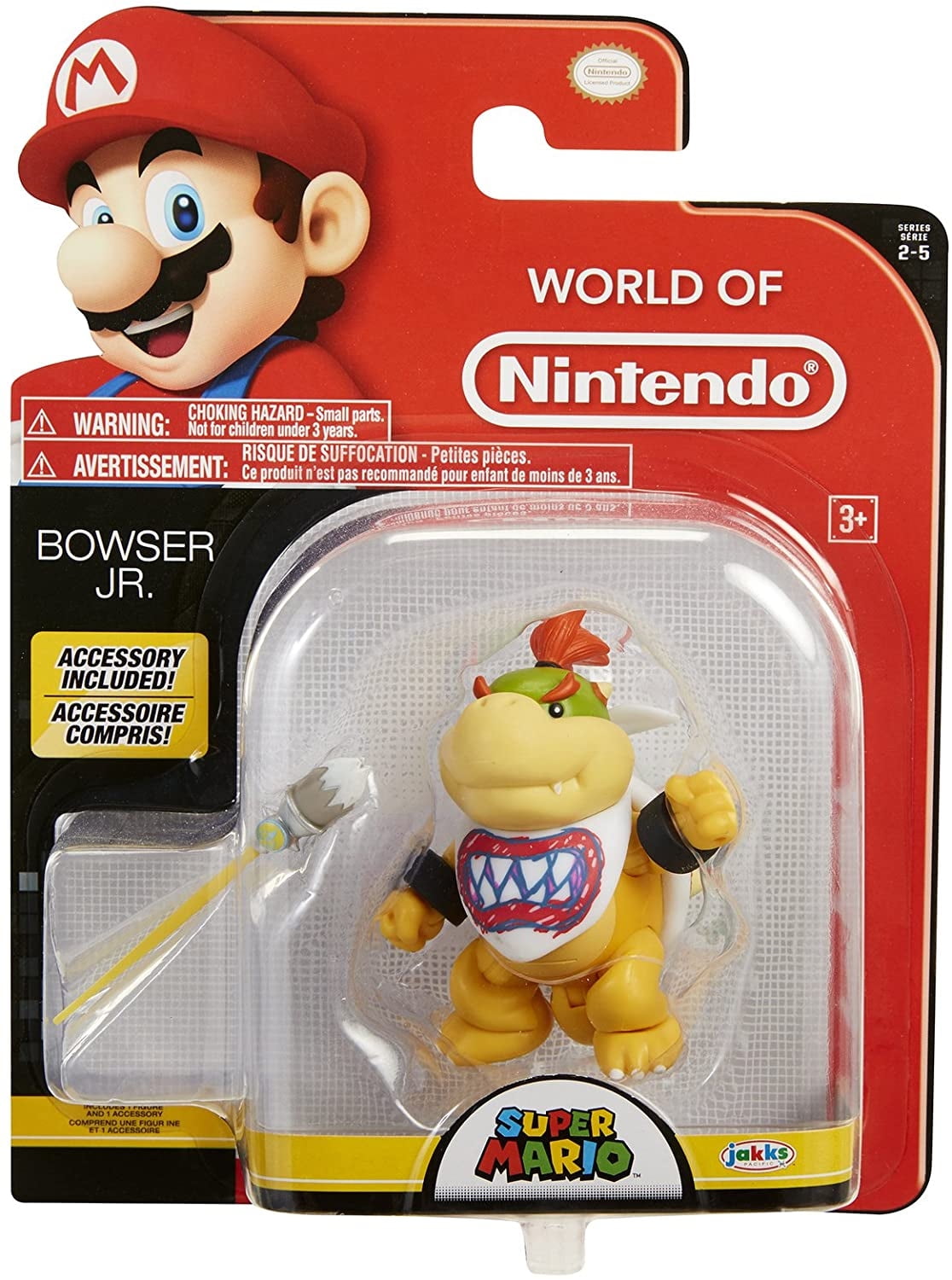 SUPER MARIO World de Nintendo Bowser Jr. con paint brush Action Figure ...