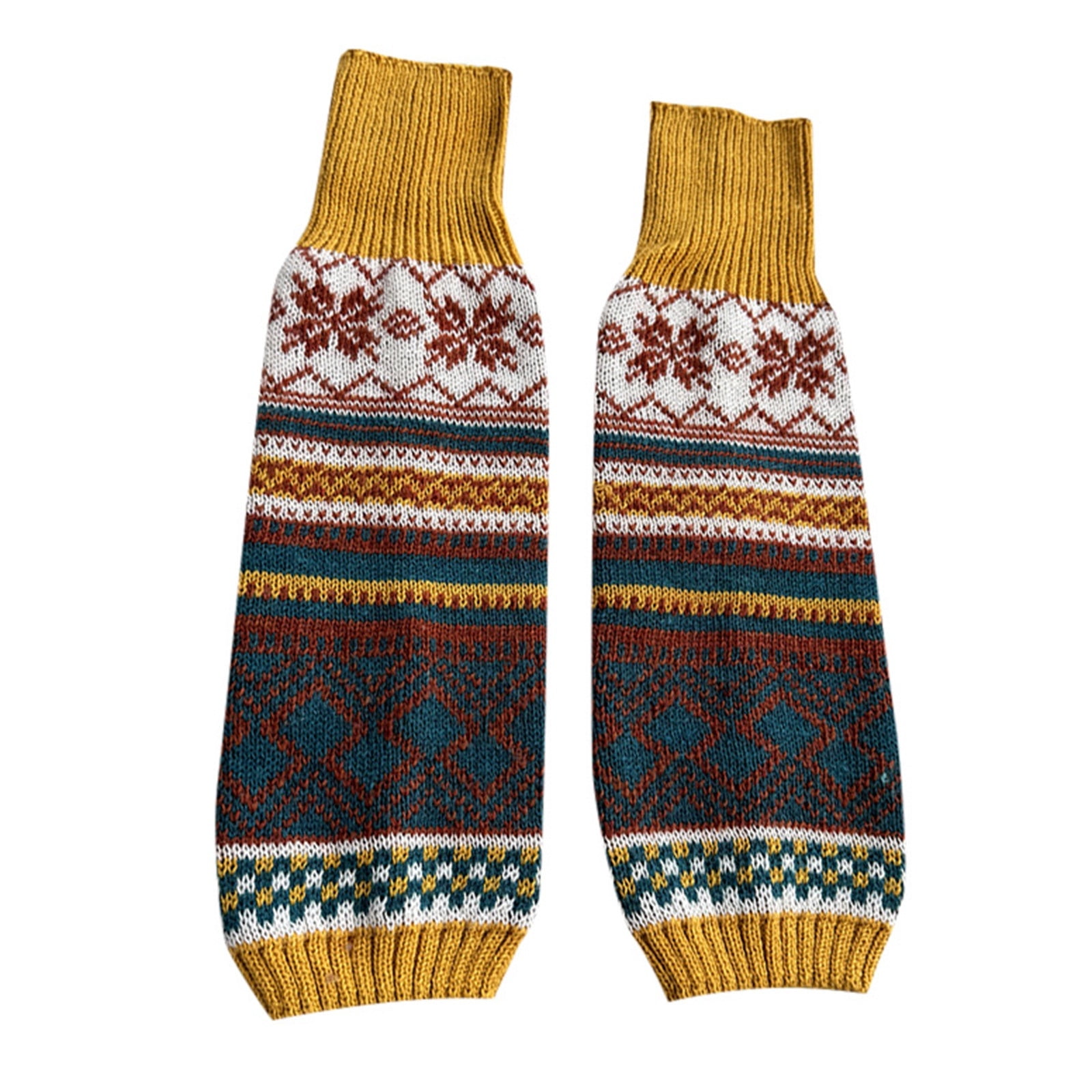 Click here for Zhangmingg Warm Knitted Leg Warmers - Cozy Autumn... prices
