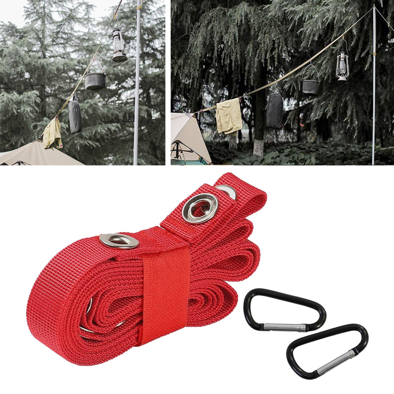 Tent Awning Extension Belt Lanyard Rope Clothesline Hang Cord Camping ...