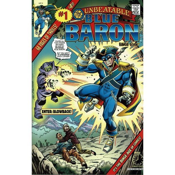 Sitcomics Presents The Blue Baron Binge Book (3rd Series) #1 VF ; Sitcomics comic book - Walmart.com