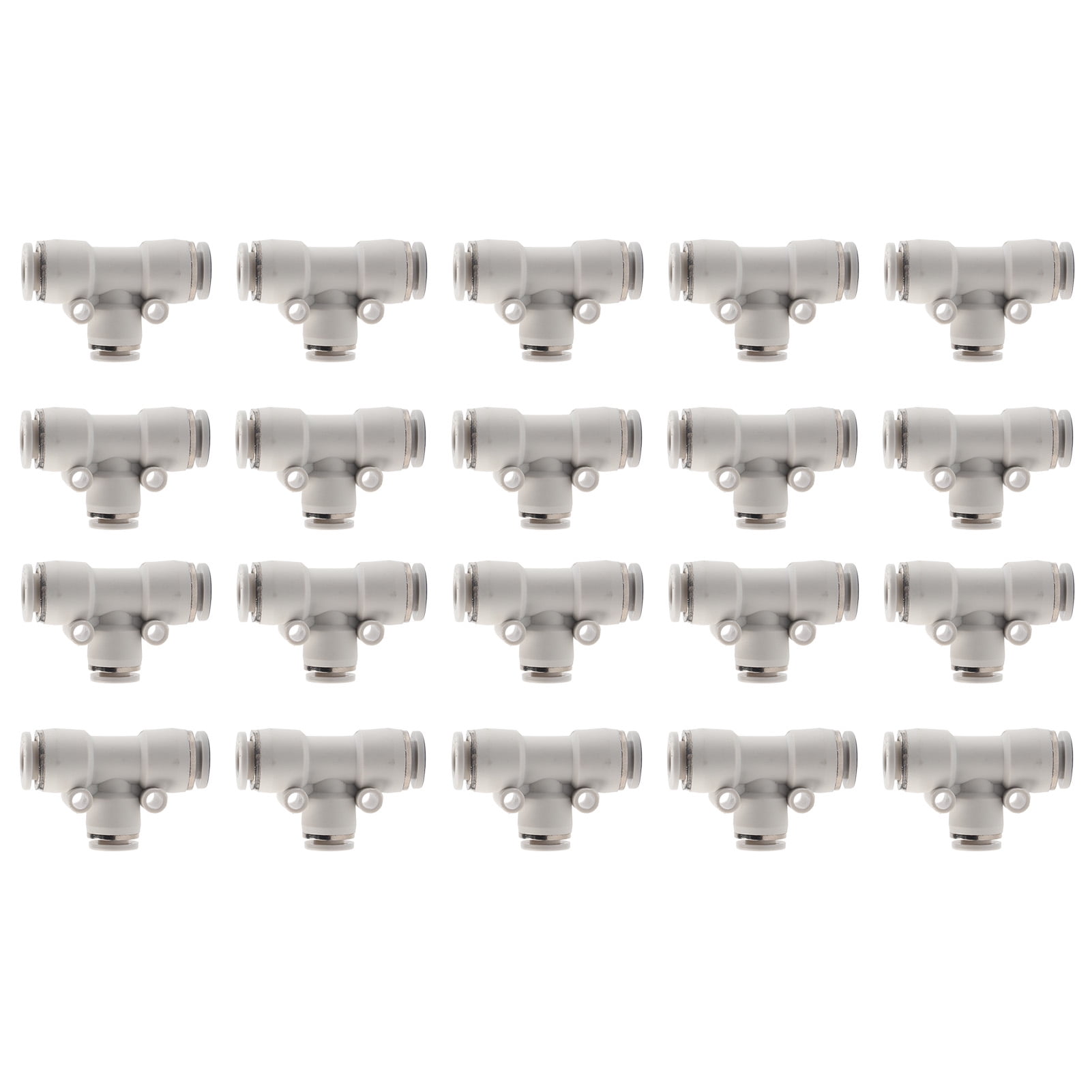 Accesorio en T reductor, 20 piezas, conector rápido neumático, conector ...