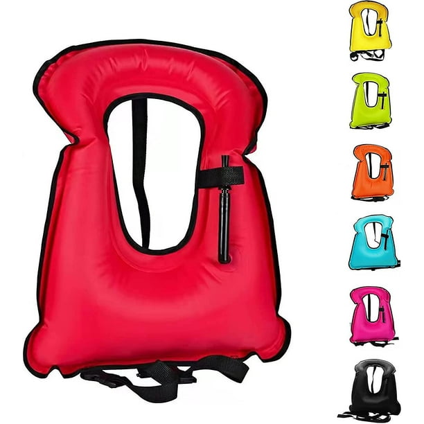Snorkel Vest For Adults, Portable Swim Vest Jackets, Kayaking Buoyancy ...