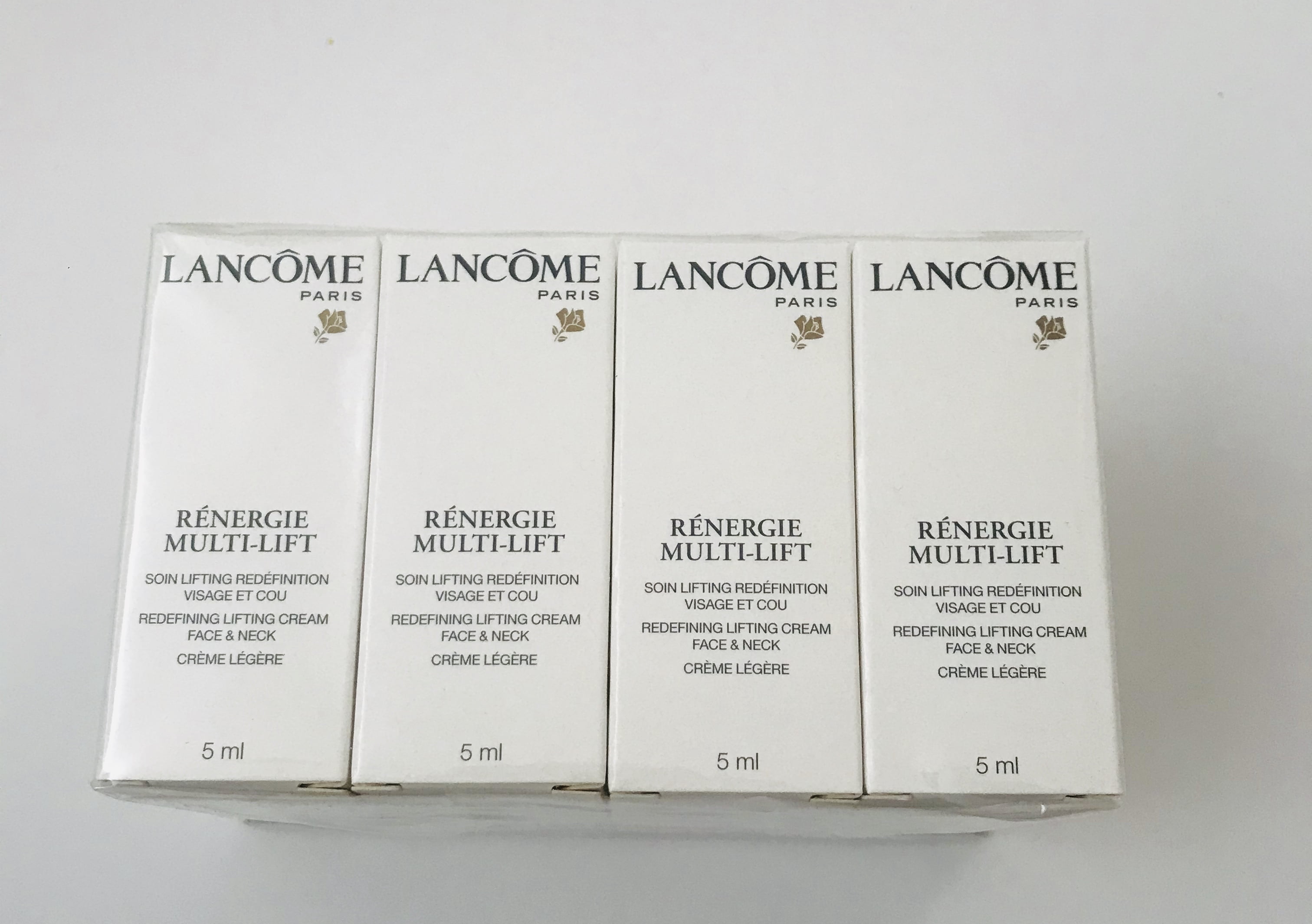 Lancome Renergie Multi-Lift Redefining Lifting Cream SPF 15 4X5ML Total ...
