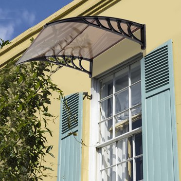 Ktaxon DIY Window Front Door Awning Canopy Patio Rain Cover Yard Garden ...