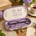 Be Still Hummingbird Quilted Glasses Case – Christian Hummingbird ...