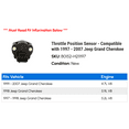 Throttle Position Sensor - Compatible with 1997 - 2007 Jeep Grand ...