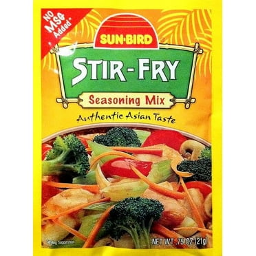 Sunbird Seasoning Mix Stir-Fry , 4 - .74 Ounce Packets - Walmart.com