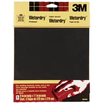 3M 400 Wet-Or-Dry Sandpaper 5Pk - Walmart.com