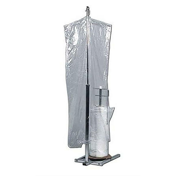 Chrome Single Roll Garment Bag Rack - Walmart.com