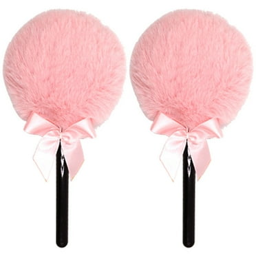 2 Pack Large Body Powder Puff, Soft and Furry Puff with Ribbon Handle ...