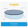 "Funsicle Kids Swimming 12' x 30"" Above Ground Pool with Debris Cover ...