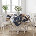 Abstract Marble Minimalist Art Table Cloth 60x60in, Waterproof Square ...