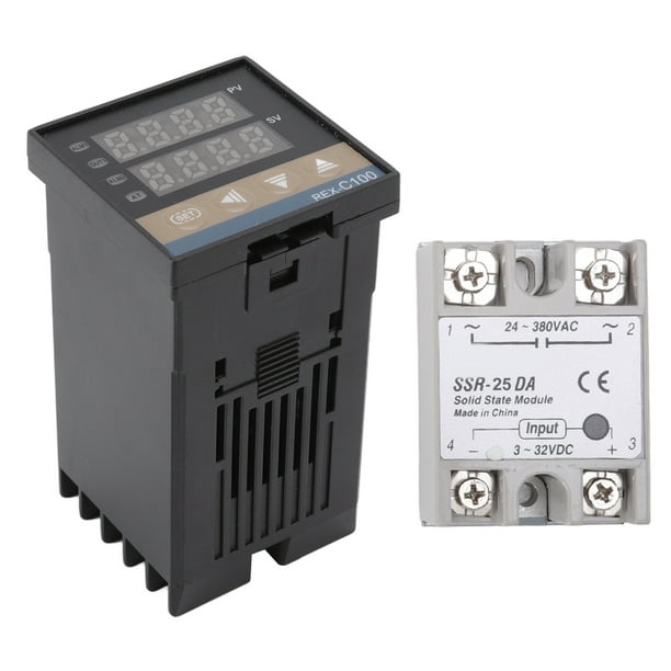 PID Temperature Controller Kit, Waterproof PID Controller Professional ...