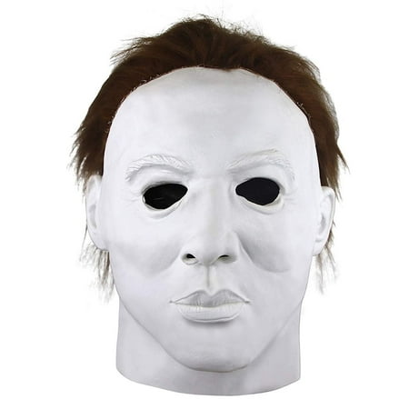 Michael Myers Mask Halloween Horror Movie Cosplay Latex Full Face ...