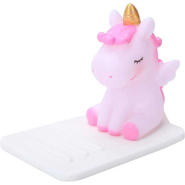 Unicorn Phone Holder, Cartoon Desktop Adjustable Cell Phone Stand ...